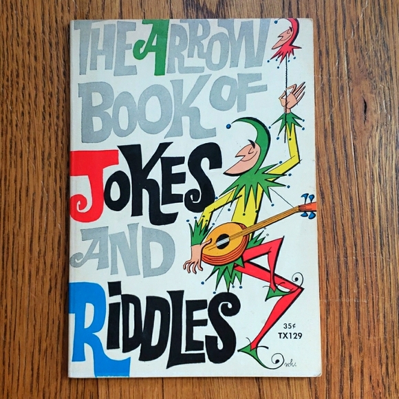 Other | Vintage 6s Paperback Book Of Jokes And Riddles | Poshmark
